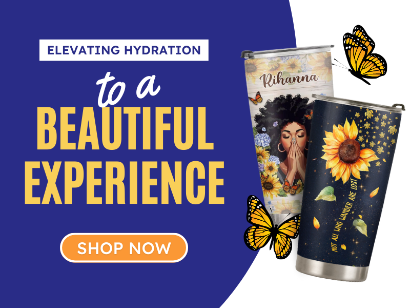 64Hydro - Water Tracker Bottle with Inspired Designs